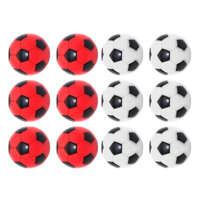 12 Pieces Foosball Balls for Kids Adults Mini Soccer Table Game Balls ...