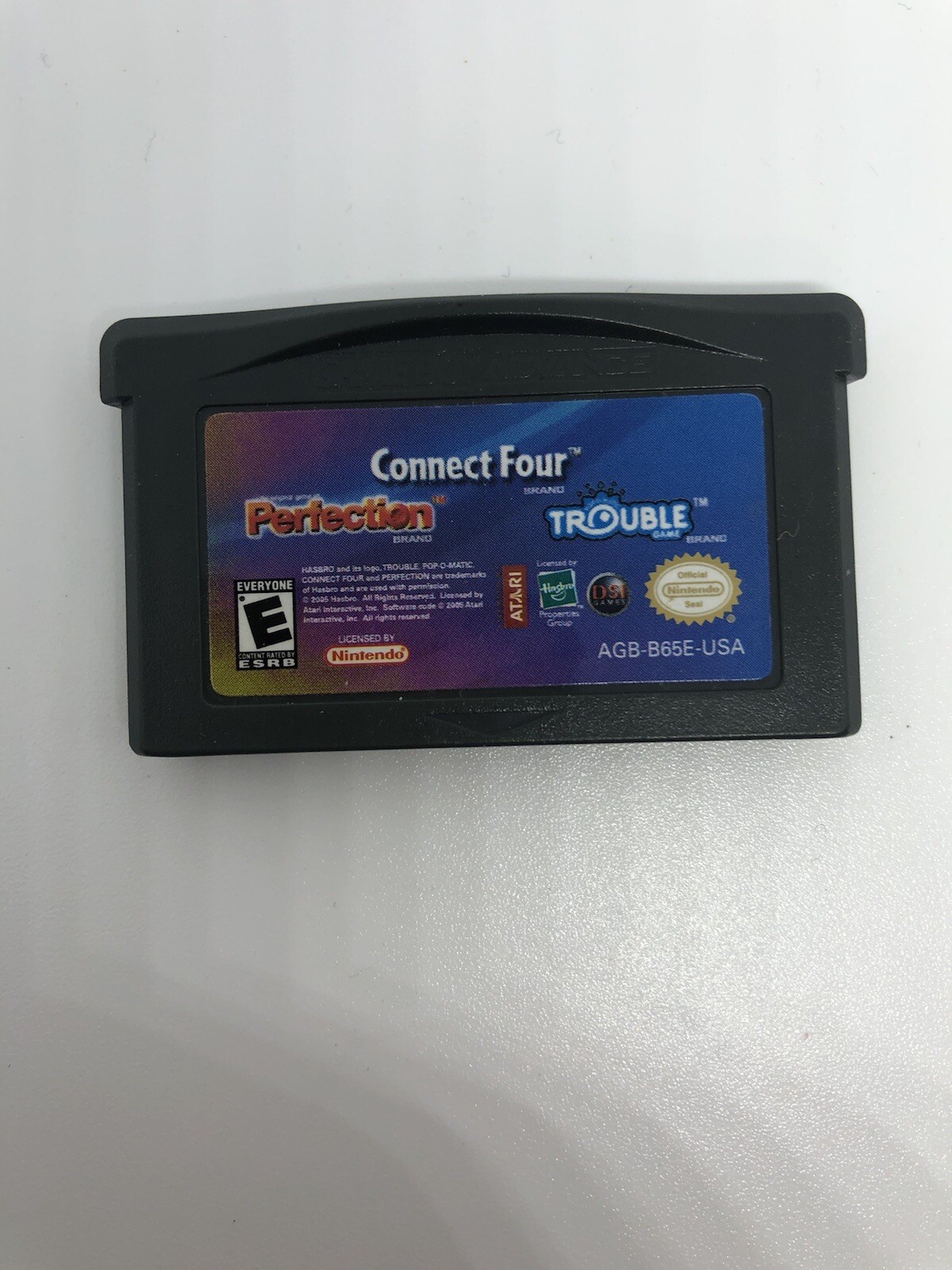 Connect Four- Perfection- Trouble (Nintendo Game boy Advance) GBA ...