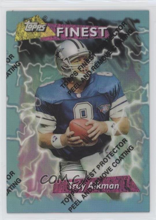 1995 Topps Finest - Refractor #185 Troy Aikman for sale online | eBay
