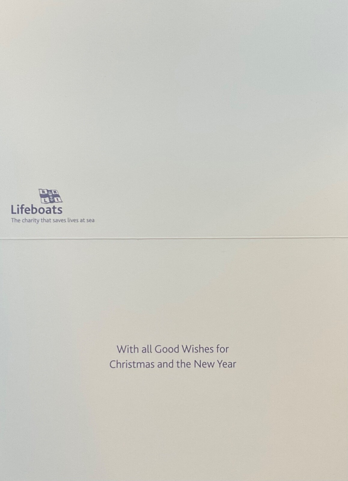 CHARITY SINGLE CHRISTMAS CARD ~ RNLI ~ GILES CARTOON FUNNY ~ SEE DESCR ...