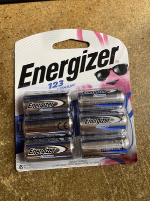 6 Total Energizer Cr123a Batteries Brand New | eBay