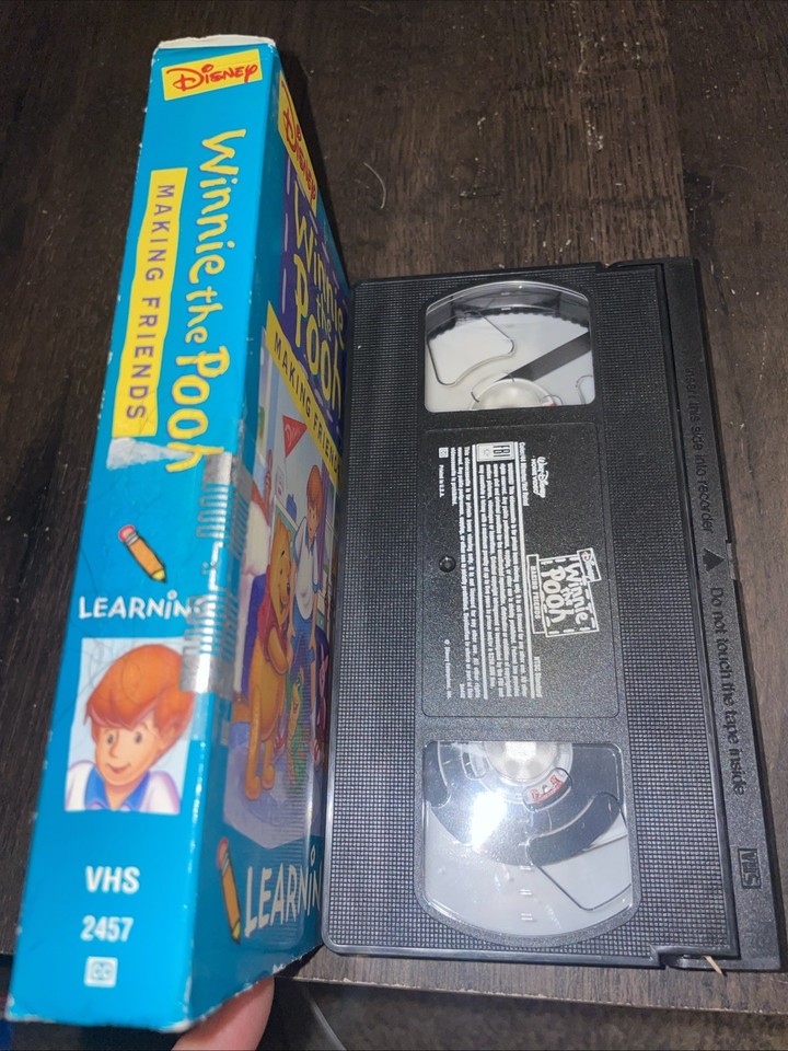 Winnie the Pooh - Pooh Learning - Making Friends (VHS, 1994 ...
