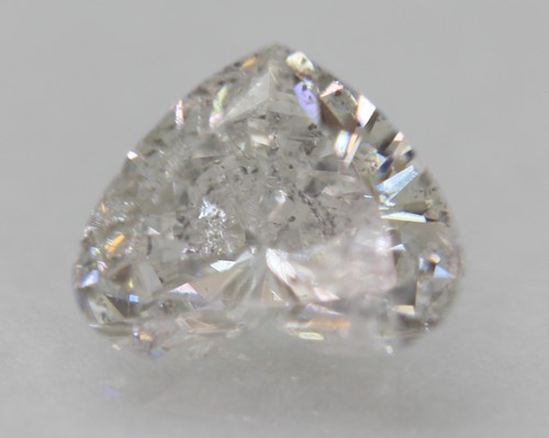 Certified 0.59 Carat E SI2 Heart Shape Natural Earth Mined Diamond 6 ...