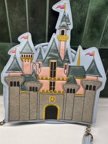 Danielle Nicole Disneyland Sleeping Beauty Castle Bag Purse Cross Body ...