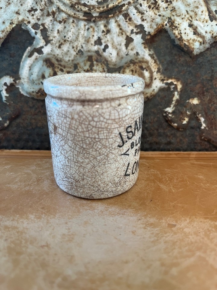 J Sainsbury Rare Early Version Bloater Paste - London -Antique English ...