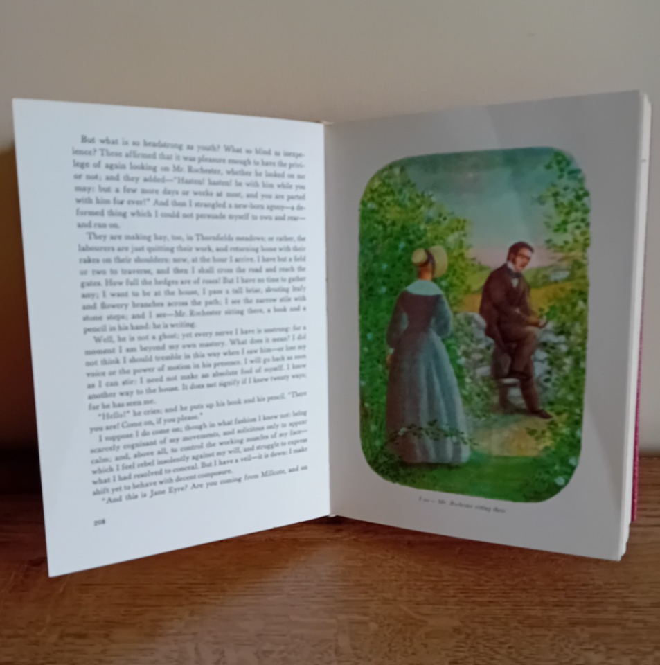 Charlotte Bronte - Jane Eyre Purnell Vintage Red Faux Hardback ...