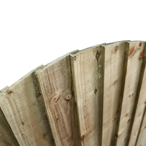 Custom Wooden Garden Gate Feather Edge Fully Framed Arch Top Treated ...