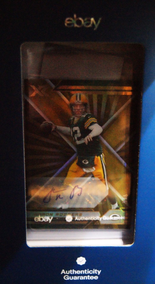 2021 Panini XR Aaron Rodgers Gold Auto Green Bay Packers eBay ...