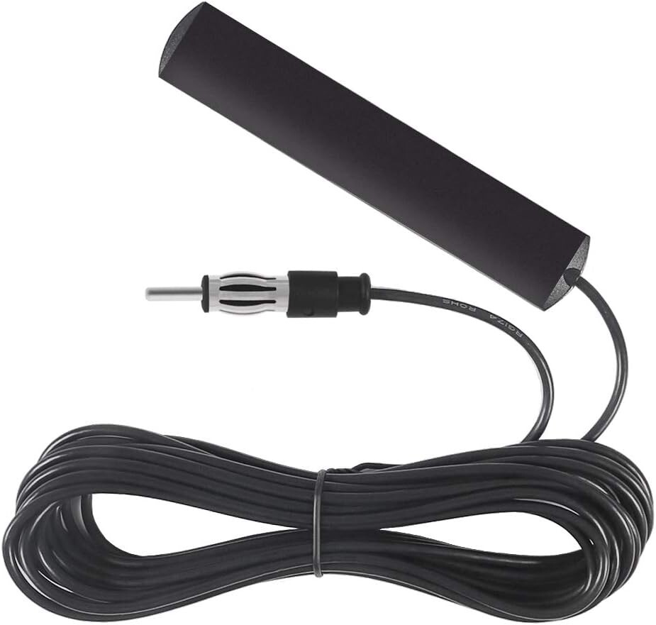 Universal Car Radio Antenna AM FM Hidden Windshield Mount Patch Dash ...