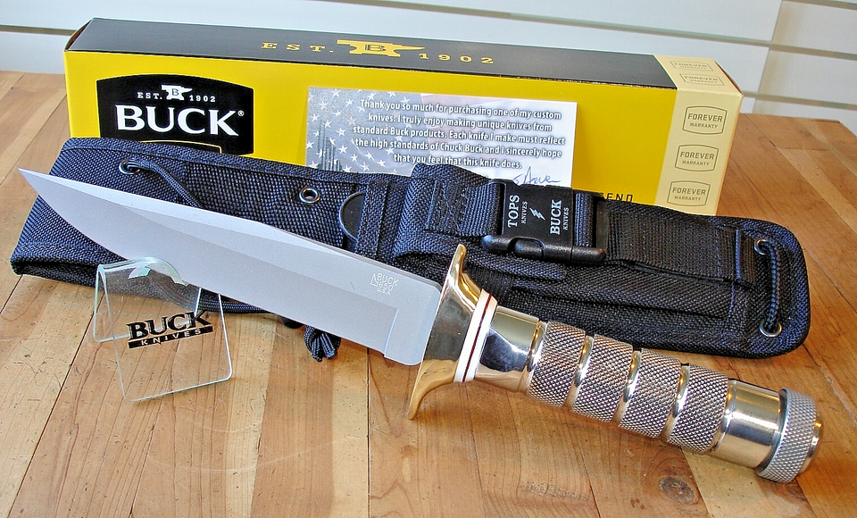 @@ JOE HOUSER CUSTOM BUCK HYBRID KNIFE 650 NIGHTHAWK 184 BUCKMASTER ...