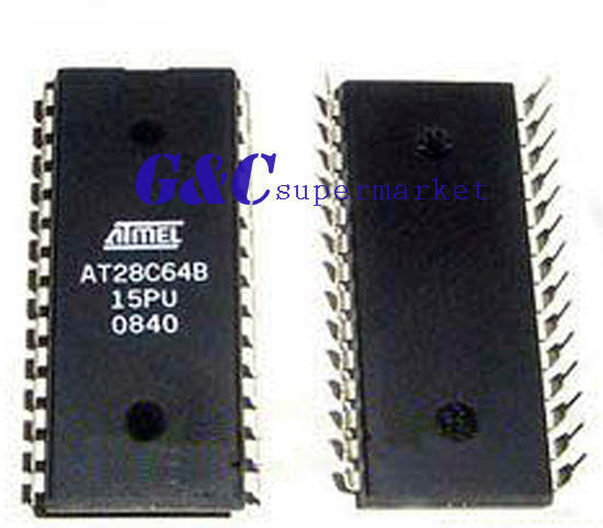 50PCS IC AT28C64B-15PU DIP-28 ATMEL | eBay