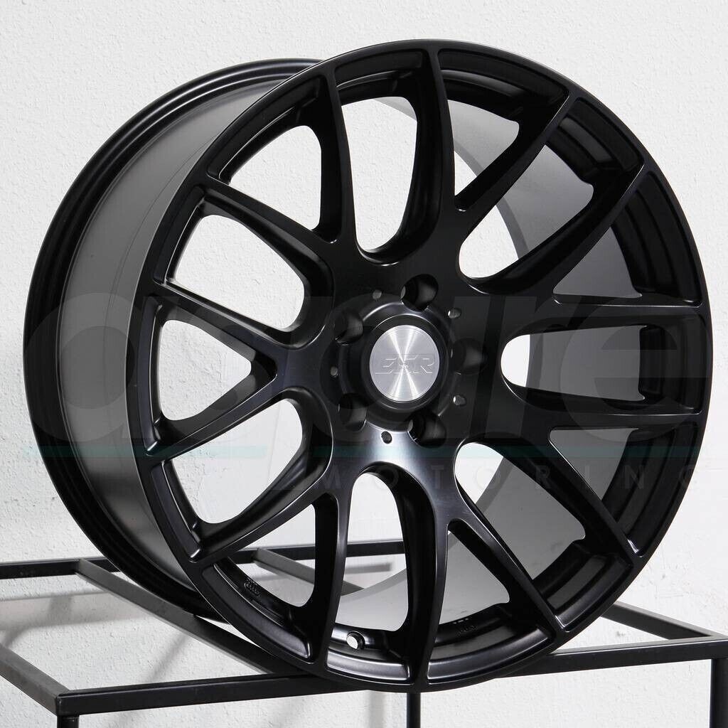 ESR SR12 19x10.5 5x120 22 Matte Black Wheels(4) 74.1 19" inch Rims New ...