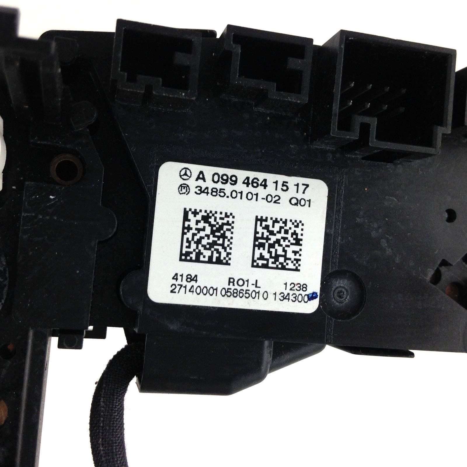Genuine Mercedes steering wheel contact plate A0994641517. Switch ...