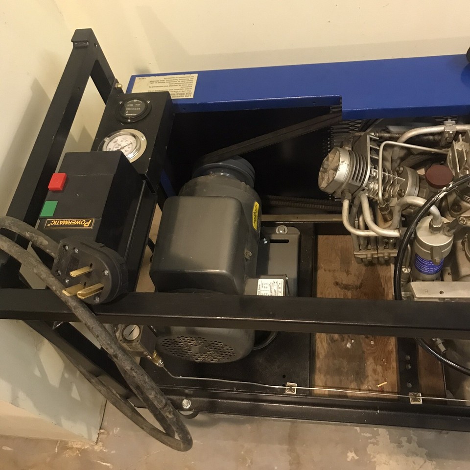 Bauer Capitano Compressor SCUBA SCBA | eBay