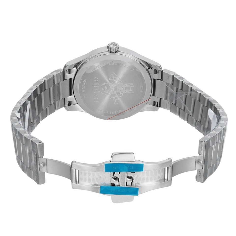 Gucci G-Timeless Silver Dial Quartz Ladies Watch YA1264126 | eBay