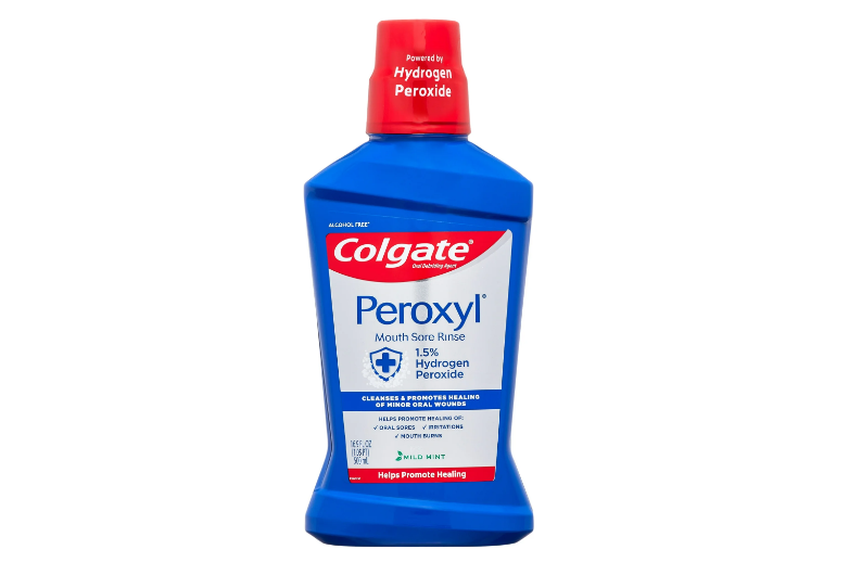 Colgate Phos Flur Anti Cavity Fluoride Rinse Cool MINT 16 Oz 473 Ml for ...