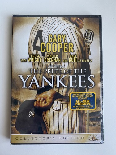 SEALED The Pride of the Yankees (DVD, 1942, Collectors Edition) Gary ...