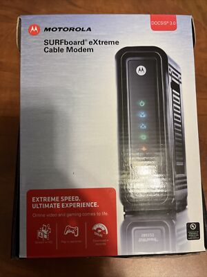 Cable modem - Motorola SURFboard eXtreme (SB6121) 222.64 Mbps ...
