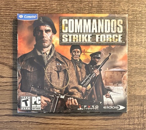 Brand New Commandos Strike Force PC DVD Rom Game Sealed | eBay