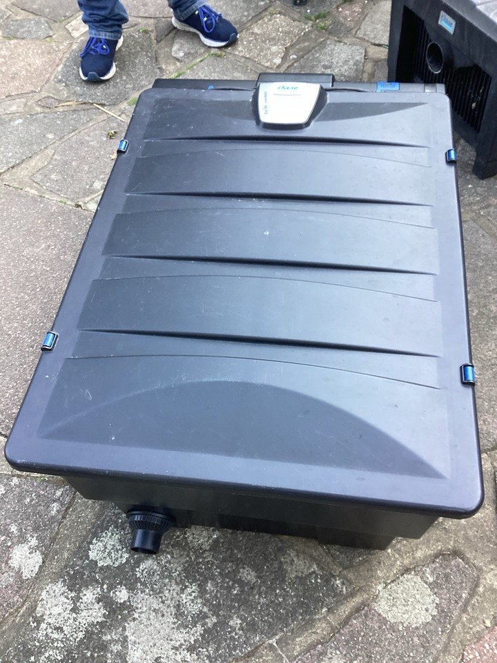 OASE SCREENMATIC 2 40,000 KOI POND FILTER WITH BITRON SELF CLEANING UVC ...