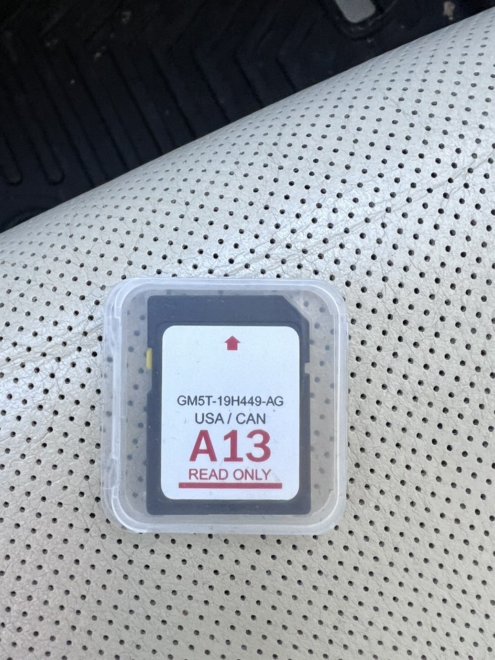 FORD NAVIGATION SD MAP CARD A13 |GM5T-19H449-AG FOR NAVIGATION MODELS ...