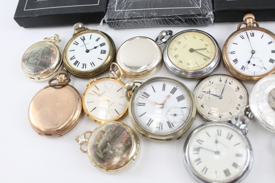 Job Lots Mechanical Stop/Pocket Watches Untested | eBay
