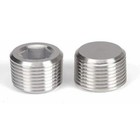 2x 1/2" NPT Pipe Plug Male Thread Stainless Steel Fitting Countersunk ...
