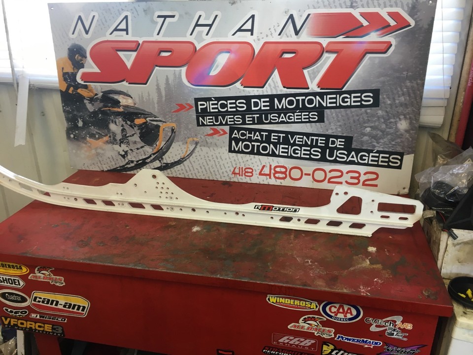 SKIDOO MXZ X 120 INCH TRACK RAIL RUNNER SUSPENSION RMOTION NATHANSPORT ...