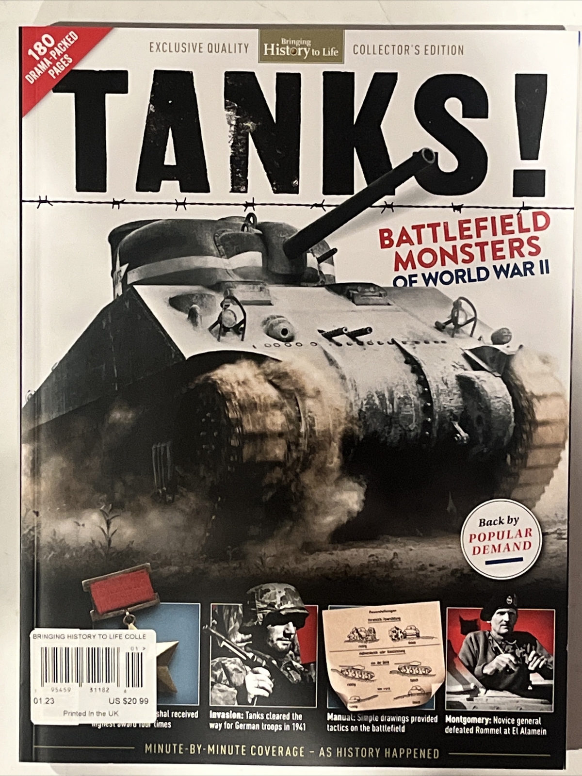 TANKS Magazine BATTLEFIELD MONSTERS Special Edition Bringing History ...