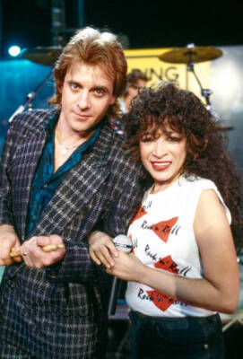 Eddie Money Ronnie Spector on Keep On Cruisin' 1987 Old TV Photo | eBay