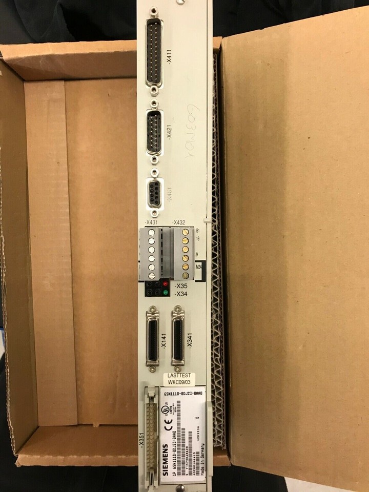 NEW SIEMENS SIMODRIVE 611 Module 6SN1118-0DJ23-0AA0 by DHL/UPS | eBay