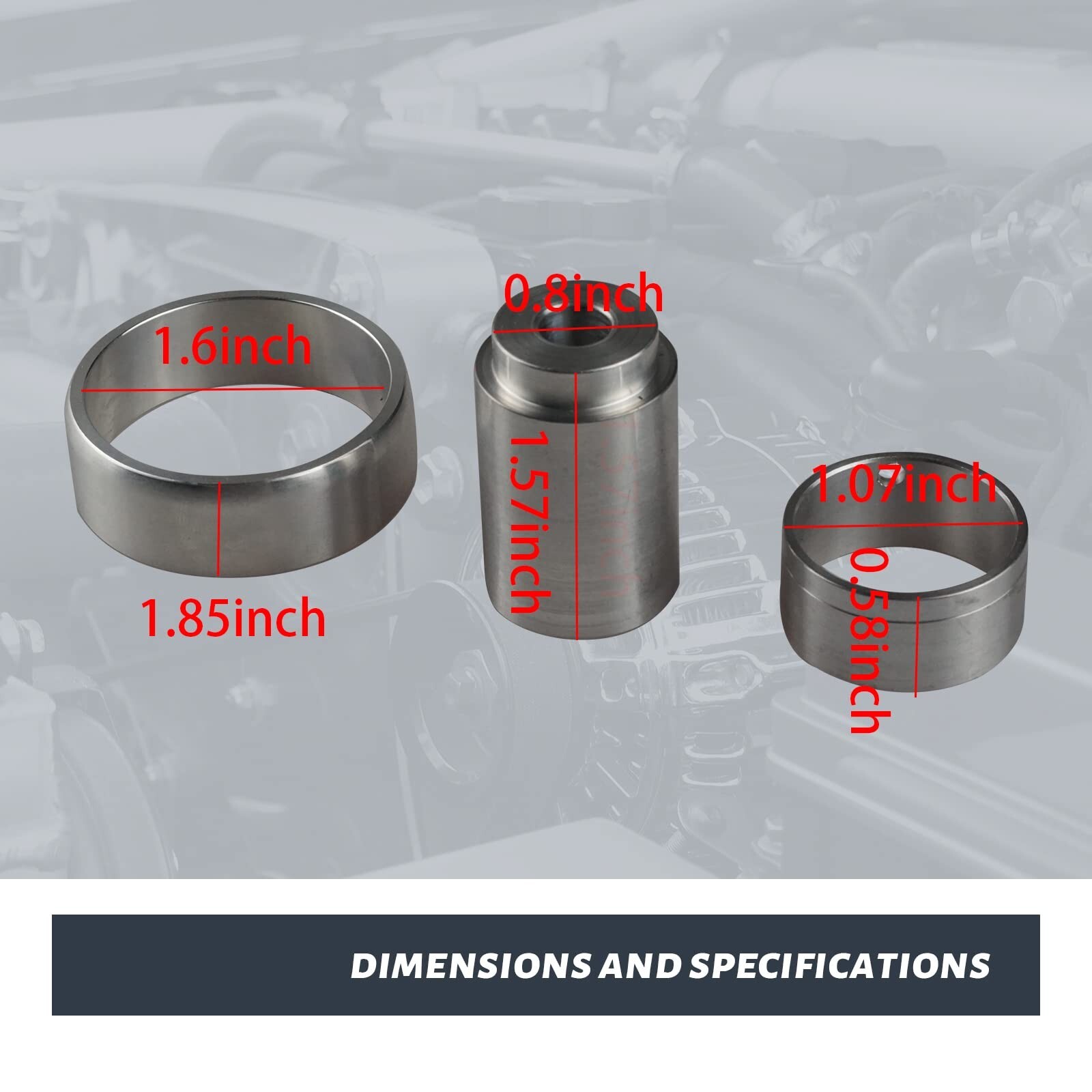 Coolant & Oil Sleeve Fix with Floating Clutch Spacer For 2003 to 2006 ...