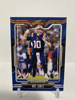 2021 Panini Playbook Mac Jones Orange Parallel RC #109 | eBay