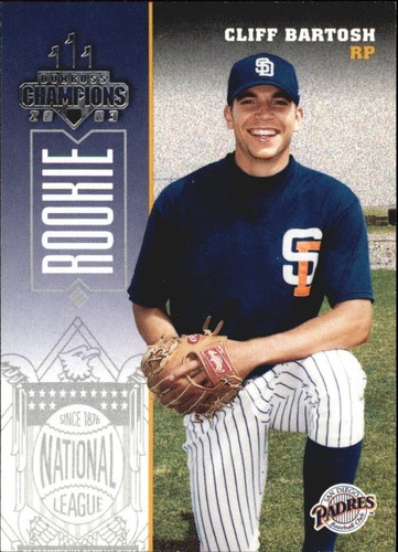 2003 Donruss Champions #215 Cliff Bartosh - NM-MT | eBay
