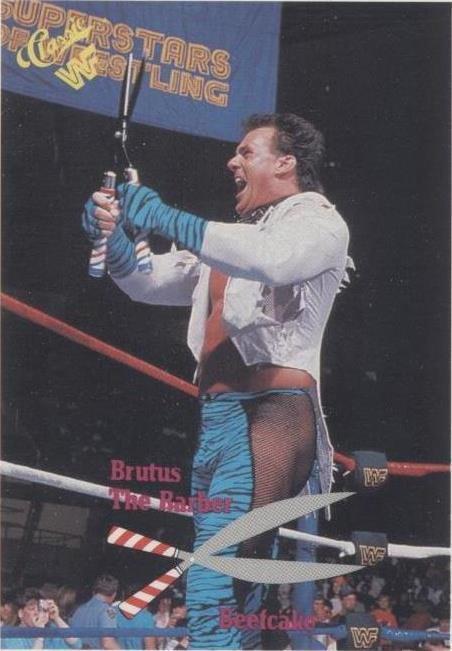 1990 Classic WWF - Brutus "The Barber" Beefcake #68 for sale | eBay