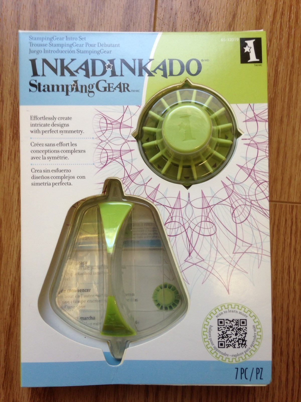 Inkadinkado Stamping Gear Intro Set-Oval Stamping Cog-Circle Stamping ...