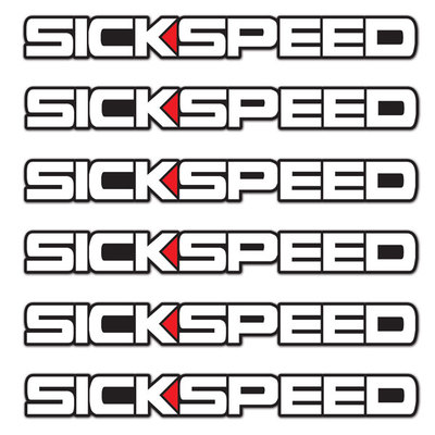 Sickspeed Stickers Vinyl Decal Bomb Kit Pack | 6 Pieces | Graphic | For ...