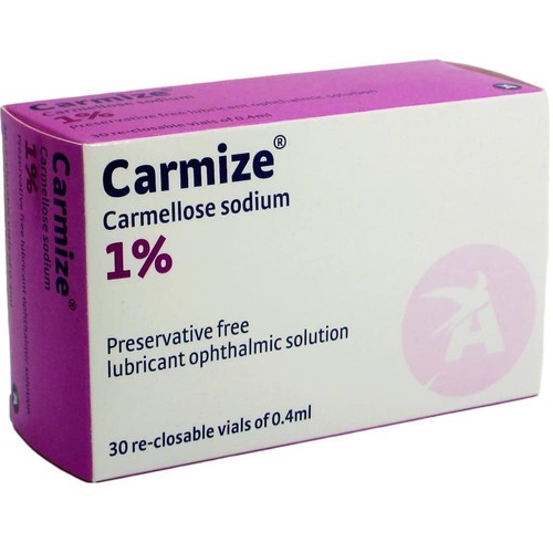 Carmize Carmellose Sodium Eye Drops 1% 0.4ml x 30 Unit Dose Vials | eBay UK