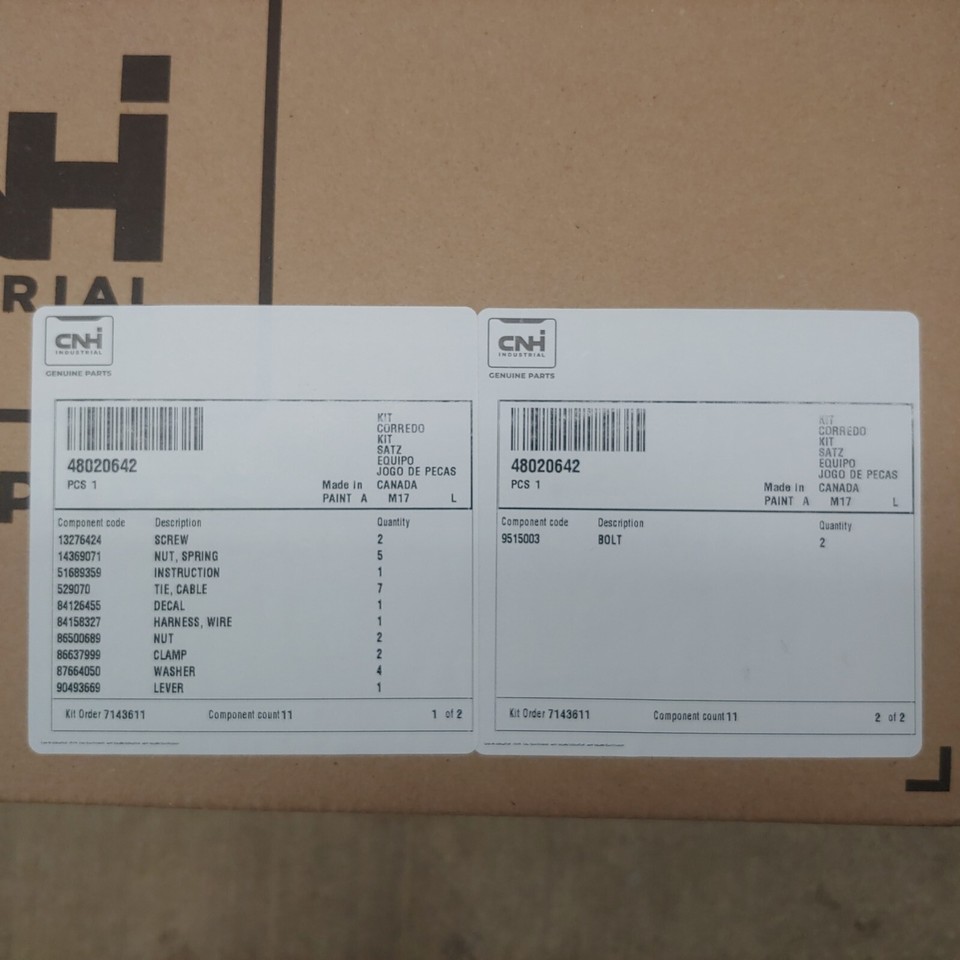 CNH Spool Kit PN# 48020642 | eBay