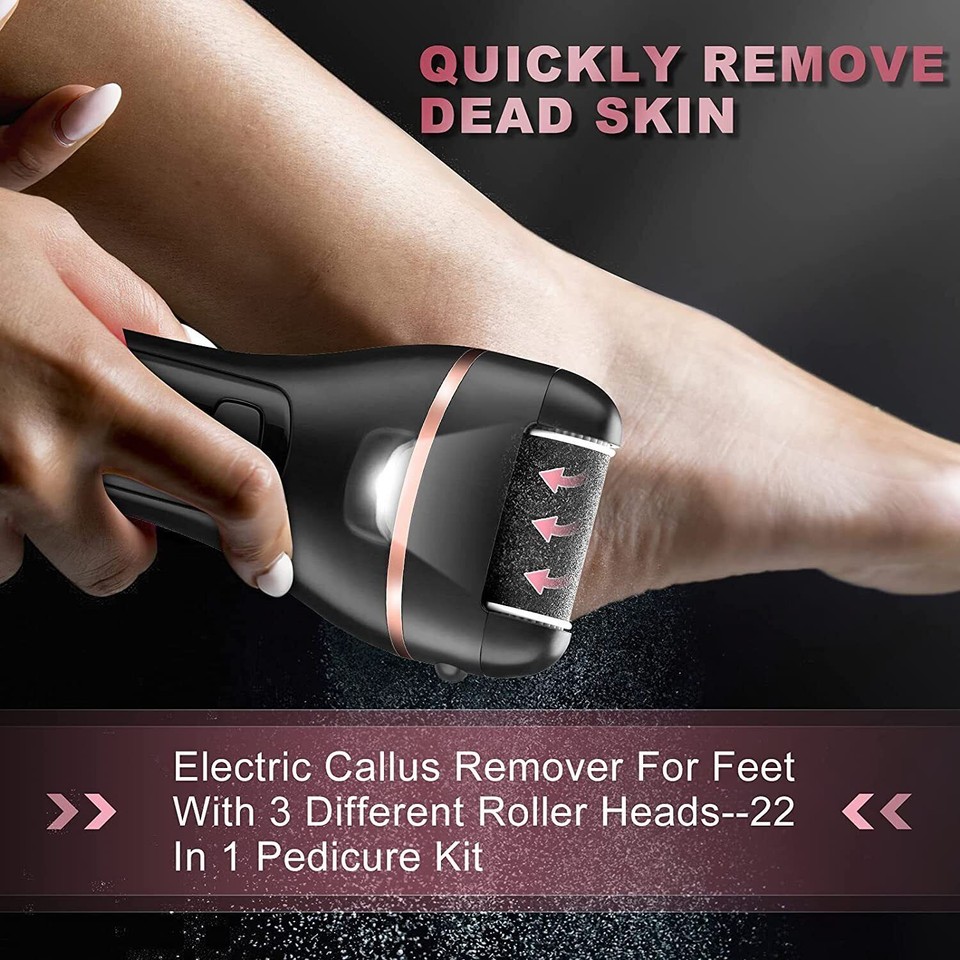 Electric Callus Foot For Feet Remover Grinder File Sander Pedicure ...