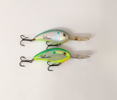 (2) Excalibur Bill Dance Fat Free Shad #6 Fishing Lure Lot of 2 | eBay