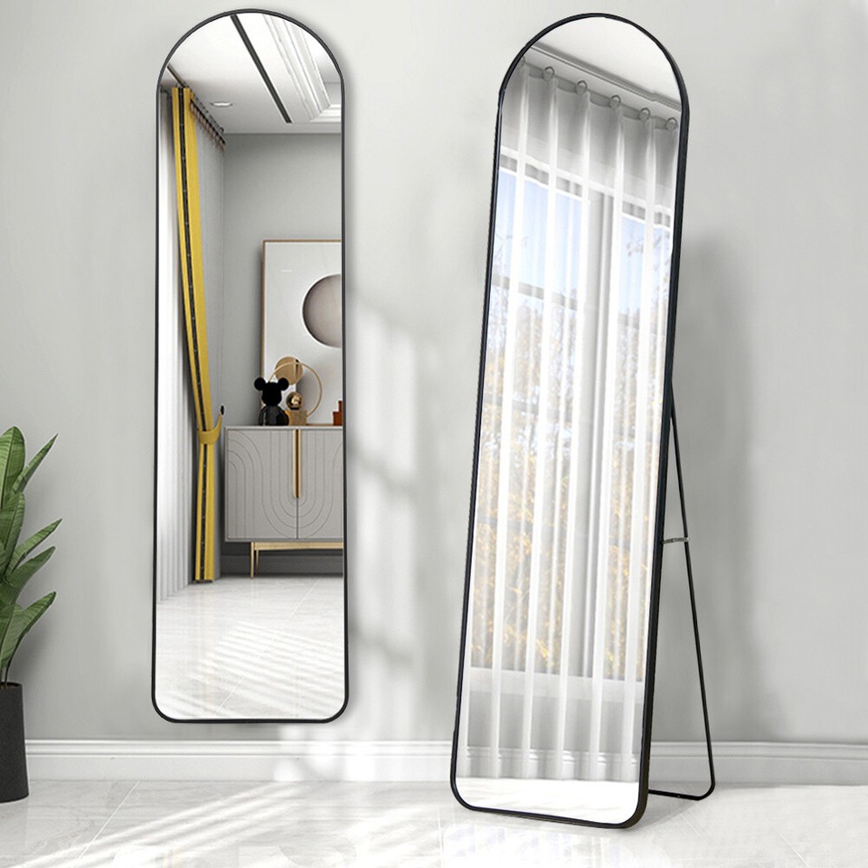 5ft Free Standing Dressing Mirror Floor Standing/Wall Mounted Full ...