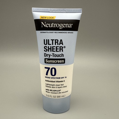 Neutrogena Ultra Sheer Dry-Touch Water Resistant SPF 70 Sunscreen ...