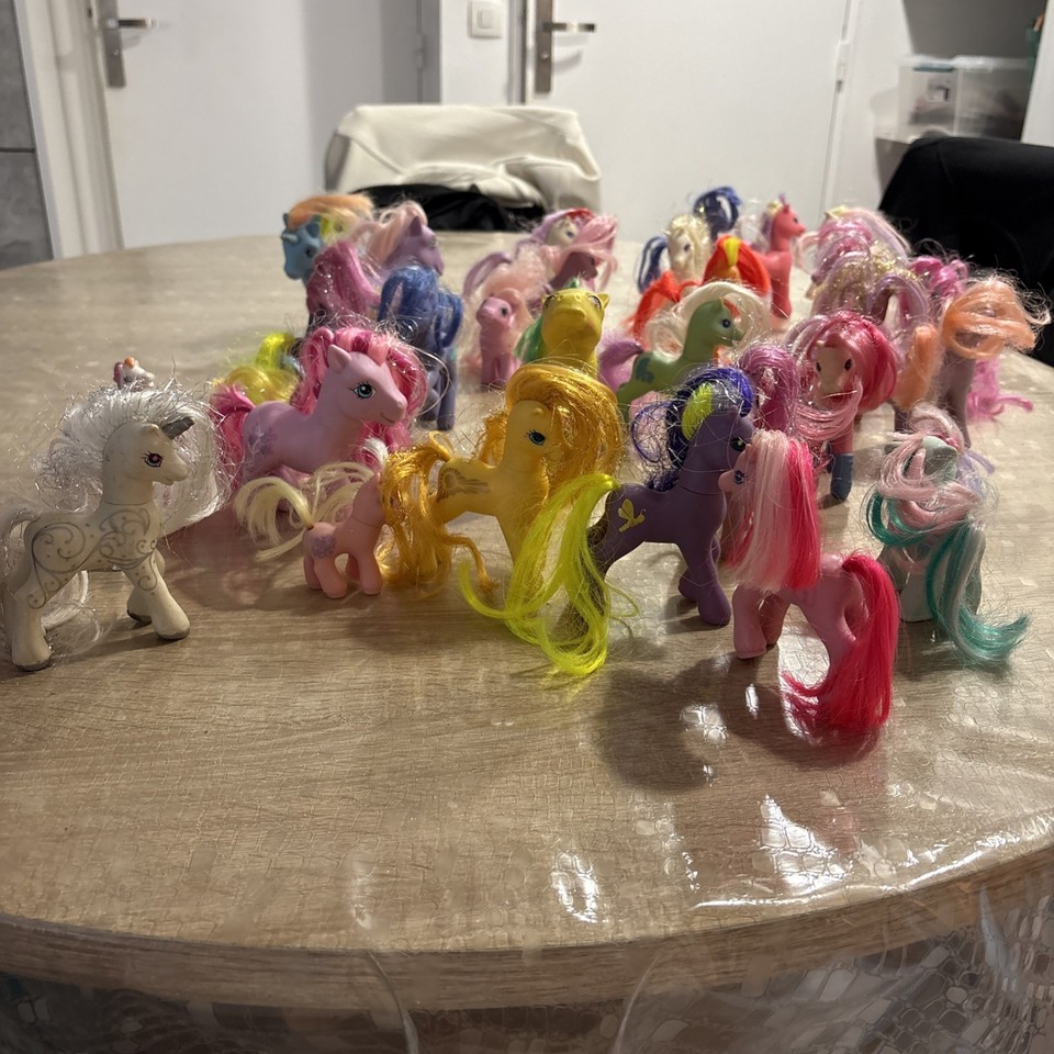 Gros Lot De 36 My Little Pony Mon Petit Poney Cheval Licorne Collection ...