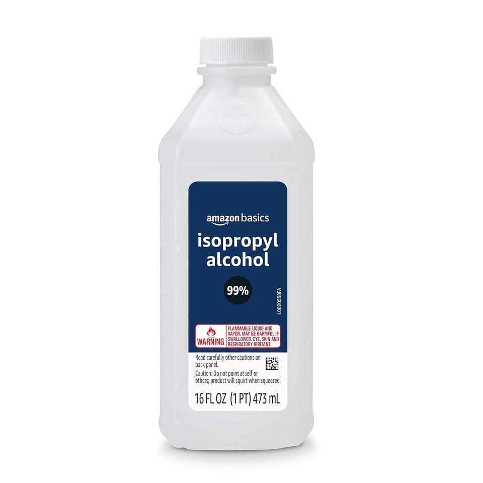 Amazon Basics 99% Isopropyl Alcohol First Aid For 16 Fl Oz (Pack of 1 ...