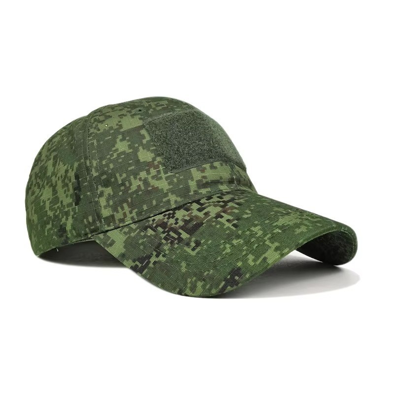 Military Style Baseball Cap - Tactical Adjustable Hat with Patch Holder ...