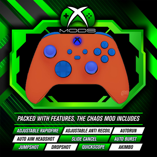 XBOX SERIES RAPID FIRE CONTROLLER - CHAOS ANTI RECOIL MOD - HARMONIOUS ...
