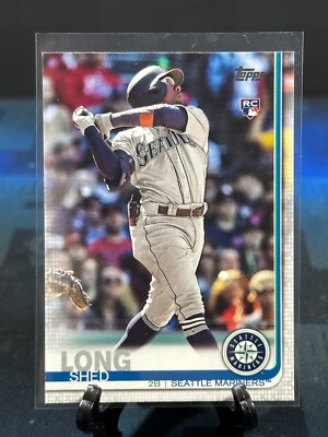 2019 Topps Shed Long Rookie RC #US69 Seattle Mariners | eBay