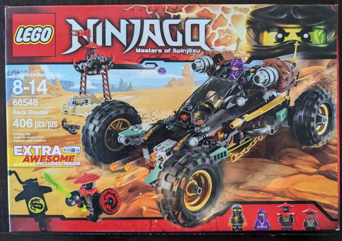 LEGO Ninjago Rock Roader 70589 Rare ToysRUs Extra Awesome Ed 66548 ...