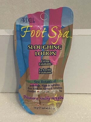 New Ardell Foot Spa Treatment Sea Botanical Sloughing Lotion w Kelp ...